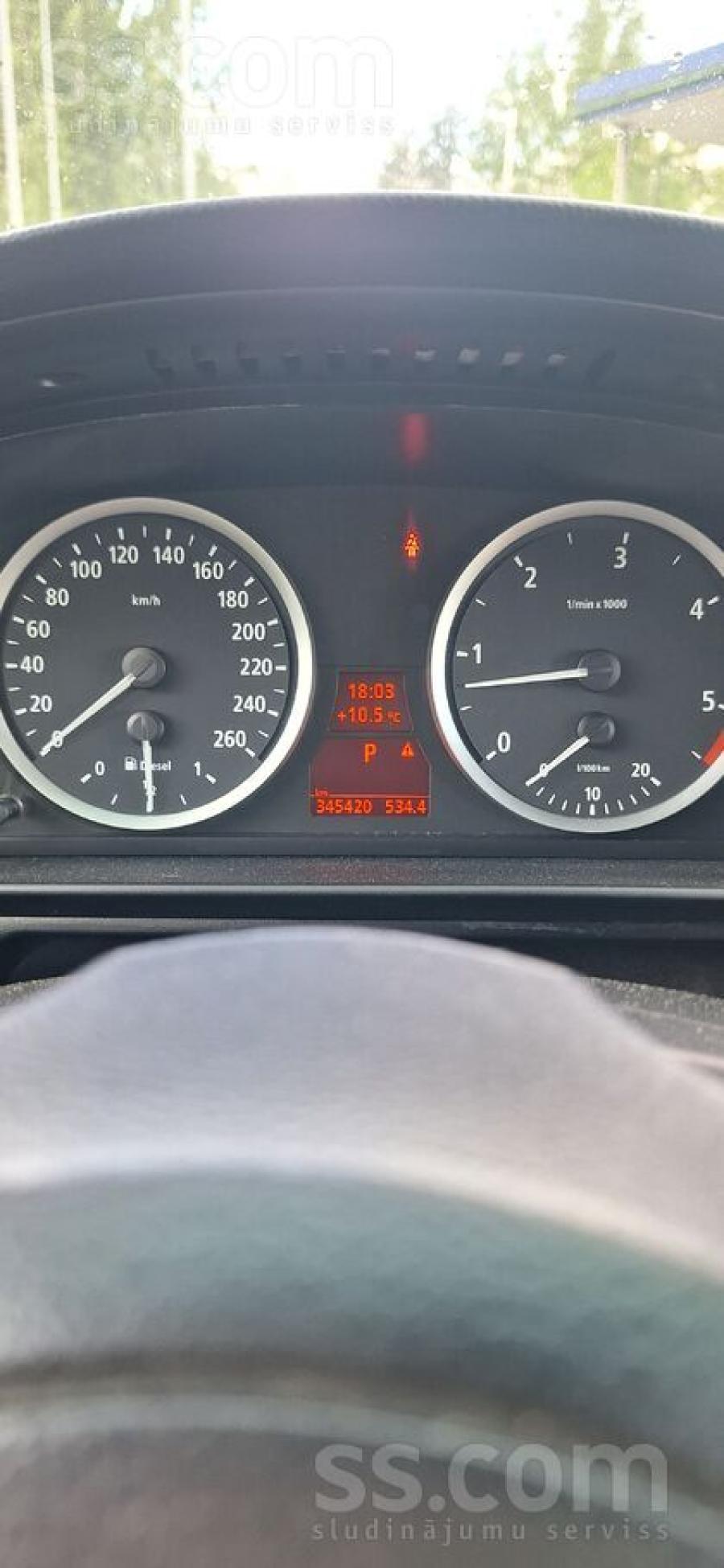 Zils BMW 530 2006 Daugavpils, ar dzinēja tilpumu 3.00 L un nobraukumu 345 tūkst. km par 4700 €, foto 8 vietnē AUTOMOTO.COM.LV