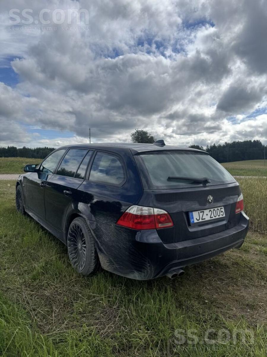 Zils BMW 530 2006 Liepāja, ar dzinēja tilpumu 3.00 L un nobraukumu 410 tūkst. km par 4200 €, foto 6 vietnē AUTOMOTO.COM.LV