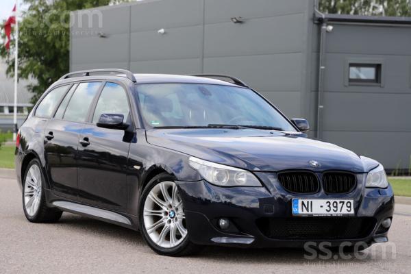 Blue BMW 530 2006 in Tukums, with an engine capacity of 3.00 L and mileage of 360 thousand km for 5200 €, photo 1 on AUTOMOTO.COM.LV