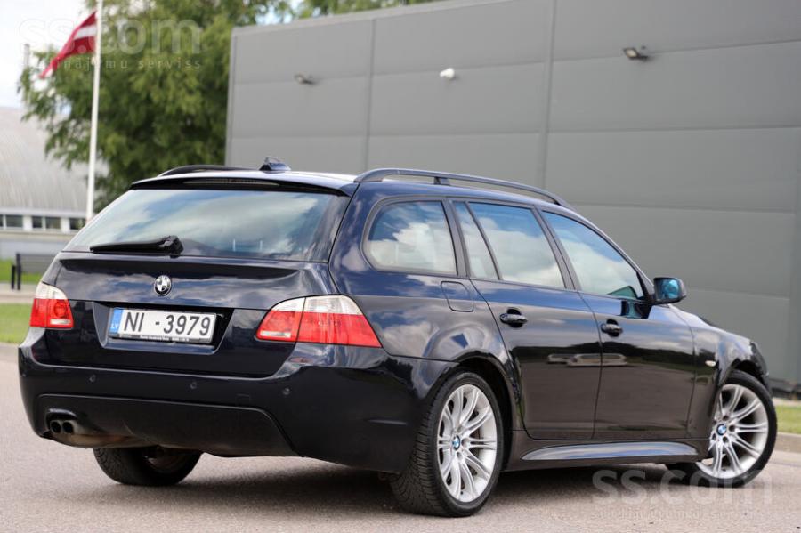 Zils BMW 530 2006 Tukums, ar dzinēja tilpumu 3.00 L un nobraukumu 360 tūkst. km par 5200 €, foto 4 vietnē AUTOMOTO.COM.LV