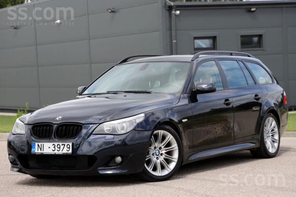 Blue BMW 530 2006 in Tukums, with an engine capacity of 3.00 L and mileage of 360 thousand km for 5200 €, photo 6 on AUTOMOTO.COM.LV