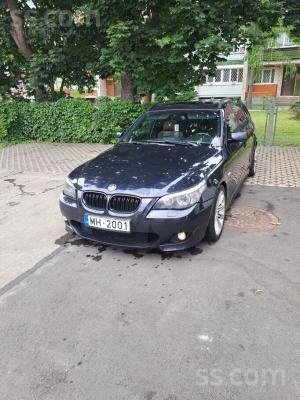 Синий БМВ 530 2006 в Рига, объемом двигателя 3.00 л и пробегом 392 тыс. км за 3800 €, фото  на AUTOMOTO.COM.LV
