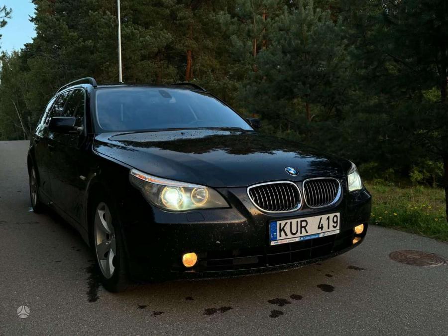 Синий БМВ 530 2006 в Вильнюс, объемом двигателя 2.99 л и пробегом 417 тыс. км за 2750 €, фото 1 на AUTOMOTO.COM.LV