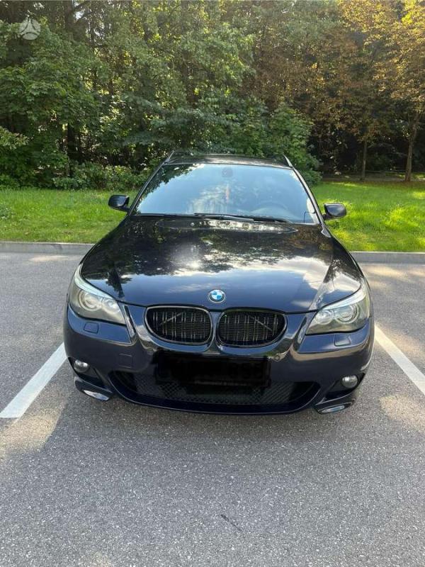 Blue BMW 530 2006 in Kaunas, with an engine capacity of 2.99 L and mileage of 407 thousand km for 3750 €, photo 6 on AUTOMOTO.COM.LV