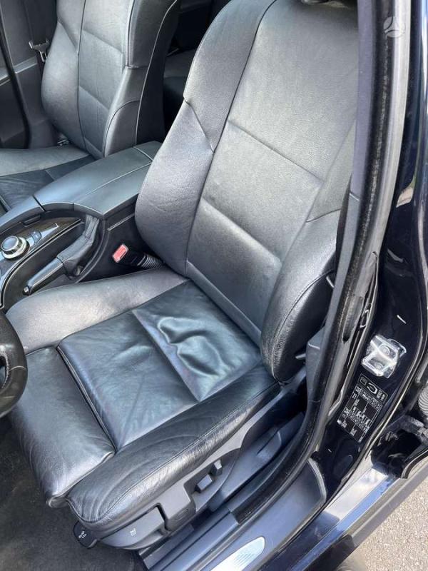 Blue BMW 530 2006 in Kaunas, with an engine capacity of 2.99 L and mileage of 407 thousand km for 3750 €, photo 11 on AUTOMOTO.COM.LV