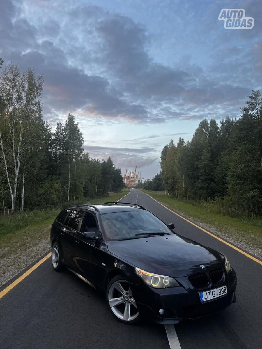 Blue BMW 530 2006 in Klaipeda, with an engine capacity of 3.00 L and mileage of 371 thousand km for 4000 €, photo 1 on AUTOMOTO.COM.LV