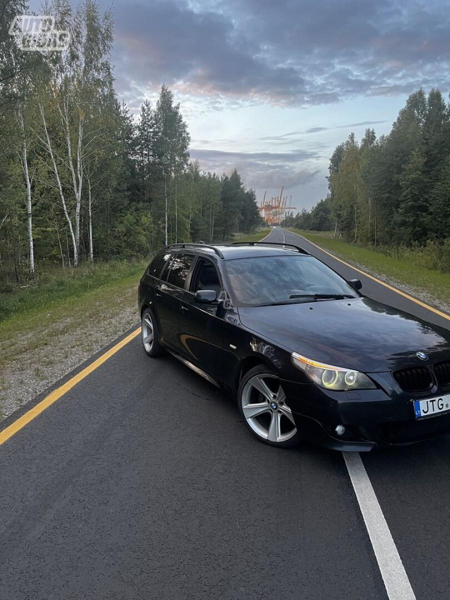 Blue BMW 530 2006 in Klaipeda, with an engine capacity of 3.00 L and mileage of 371 thousand km for 4000 €, photo 4 on AUTOMOTO.COM.LV