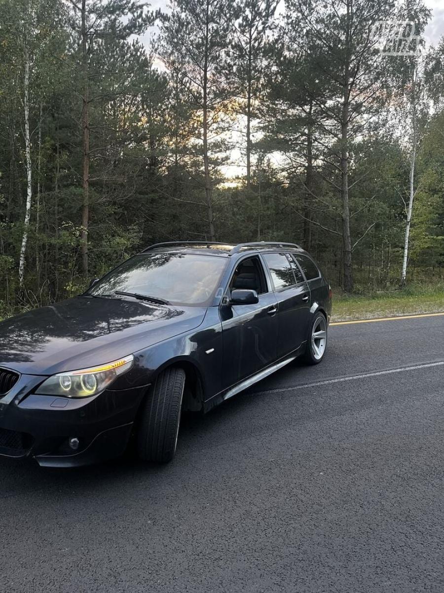 Blue BMW 530 2006 in Klaipeda, with an engine capacity of 3.00 L and mileage of 371 thousand km for 4000 €, photo 5 on AUTOMOTO.COM.LV