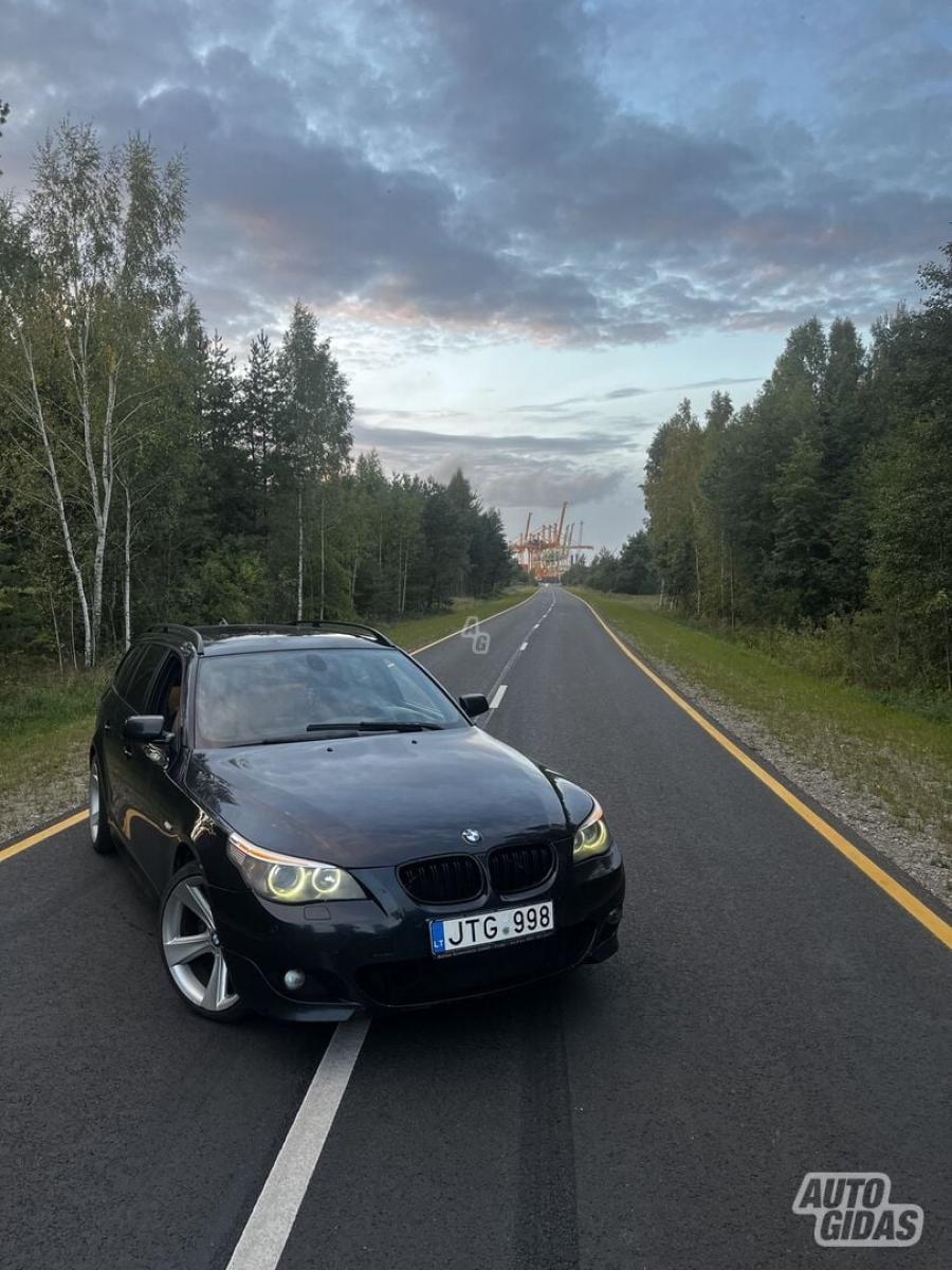 Blue BMW 530 2006 in Klaipeda, with an engine capacity of 3.00 L and mileage of 371 thousand km for 4000 €, photo 7 on AUTOMOTO.COM.LV