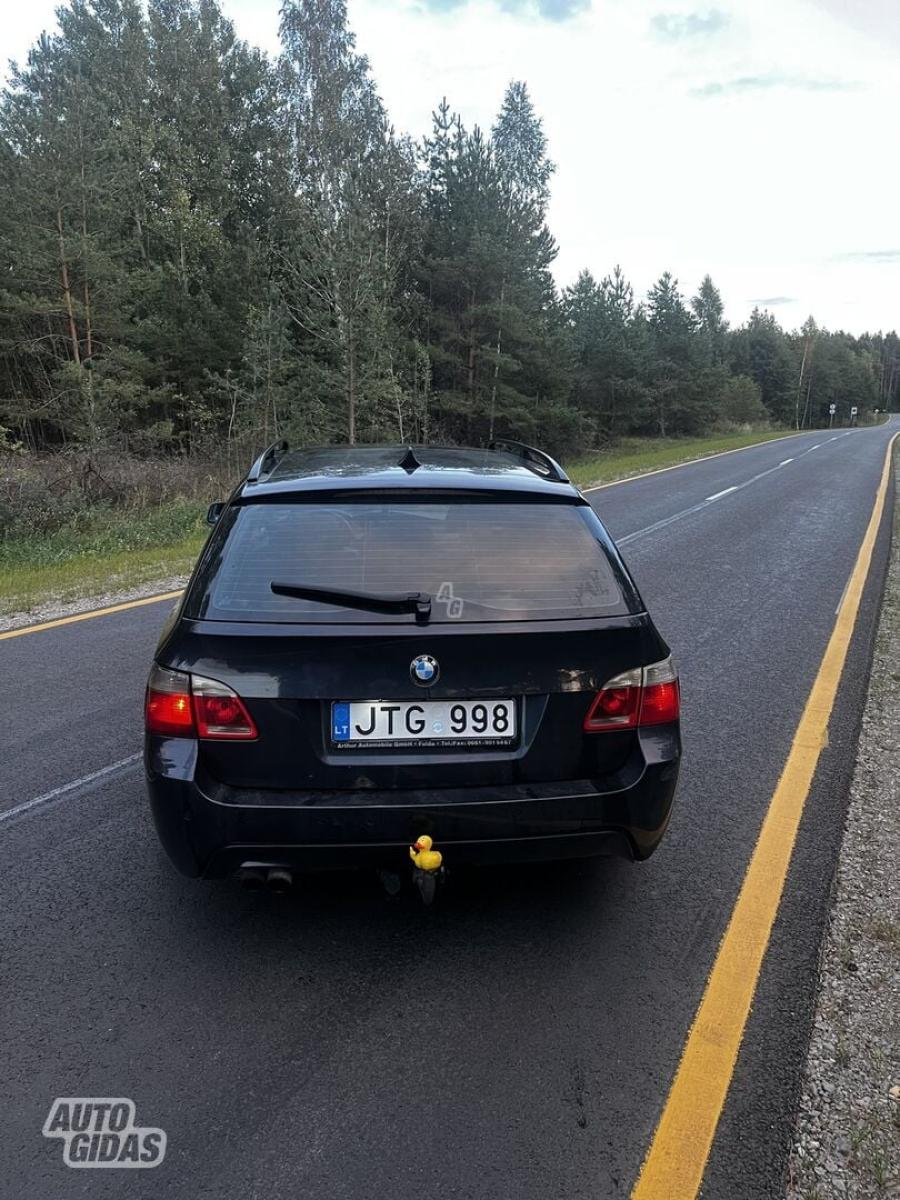 Blue BMW 530 2006 in Klaipeda, with an engine capacity of 3.00 L and mileage of 371 thousand km for 4000 €, photo 11 on AUTOMOTO.COM.LV