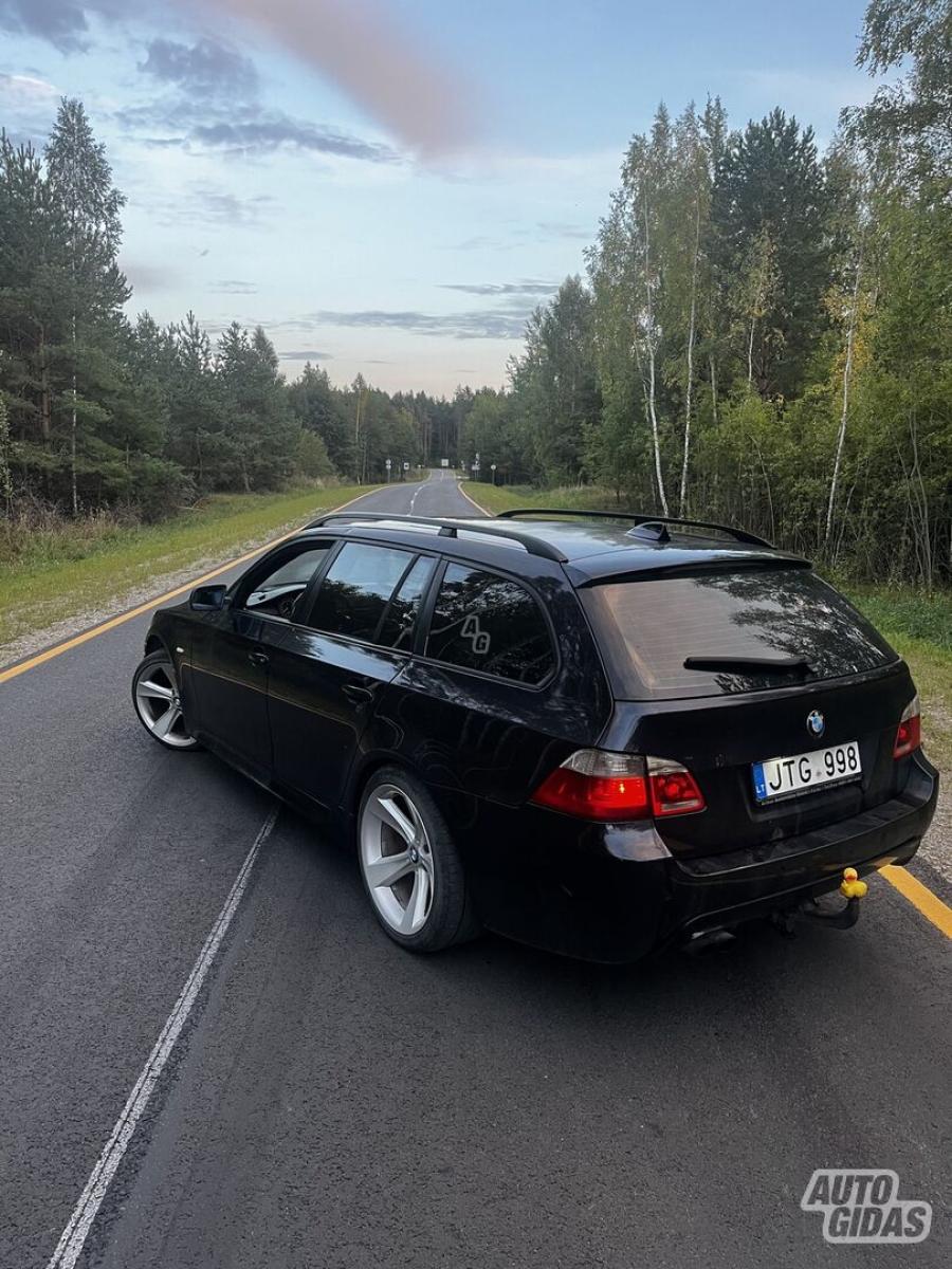 Blue BMW 530 2006 in Klaipeda, with an engine capacity of 3.00 L and mileage of 371 thousand km for 4000 €, photo 12 on AUTOMOTO.COM.LV