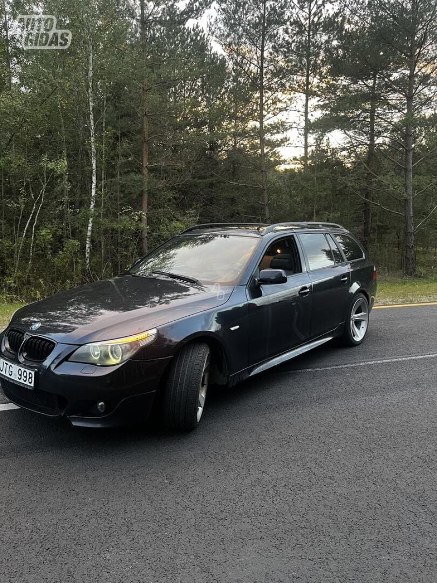 Blue BMW 530 2006 in Klaipeda, with an engine capacity of 3.00 L and mileage of 371 thousand km for 4000 €, photo 14 on AUTOMOTO.COM.LV