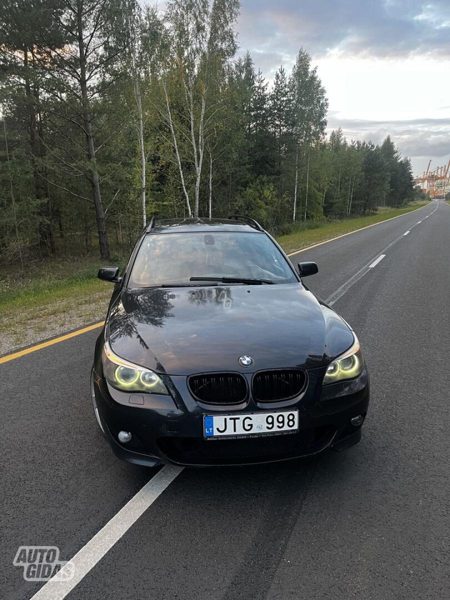 Blue BMW 530 2006 in Klaipeda, with an engine capacity of 3.00 L and mileage of 371 thousand km for 4000 €, photo 15 on AUTOMOTO.COM.LV