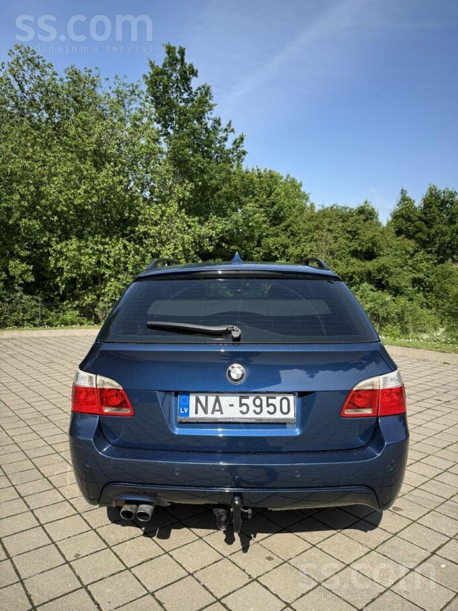 Zils BMW 530 2007 Tukums, ar dzinēja tilpumu 3.00 L un nobraukumu 337 tūkst. km par 5700 €, foto 5 vietnē AUTOMOTO.COM.LV