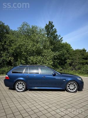 Zils BMW 530 2007 Tukums, ar dzinēja tilpumu 3.00 L un nobraukumu 337 tūkst. km par 5700 €, foto 7 vietnē AUTOMOTO.COM.LV
