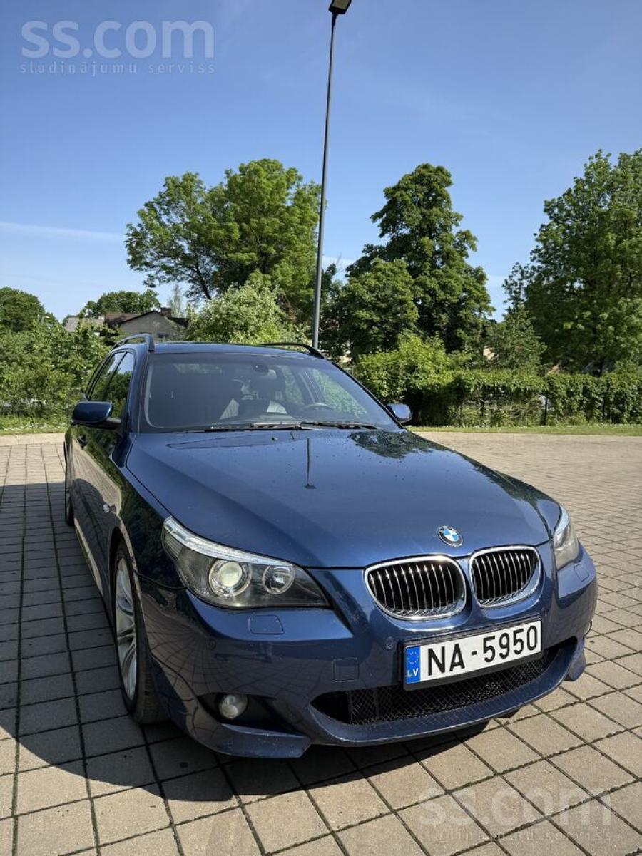Zils BMW 530 2007 Tukums, ar dzinēja tilpumu 3.00 L un nobraukumu 337 tūkst. km par 5700 €, foto 9 vietnē AUTOMOTO.COM.LV