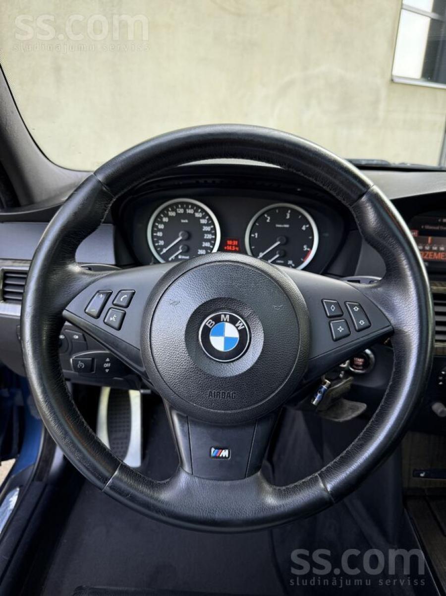 Zils BMW 530 2007 Tukums, ar dzinēja tilpumu 3.00 L un nobraukumu 337 tūkst. km par 5700 €, foto 29 vietnē AUTOMOTO.COM.LV