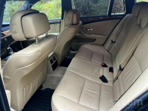 Синий БМВ 530 2007 в Рига, объемом двигателя 3.00 л и пробегом 285 тыс. км за 5800 €, фото 11 на AUTOMOTO.COM.LV