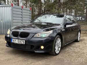 Blue BMW 530 2007 in Riga, with an engine capacity of 3.00 L and mileage of 286 thousand km for 5000 €, photo  on AUTOMOTO.COM.LV