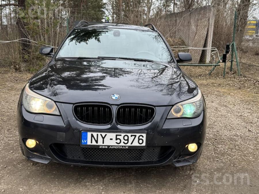 Blue BMW 530 2007 in Riga, with an engine capacity of 3.00 L and mileage of 286 thousand km for 5000 €, photo 2 on AUTOMOTO.COM.LV
