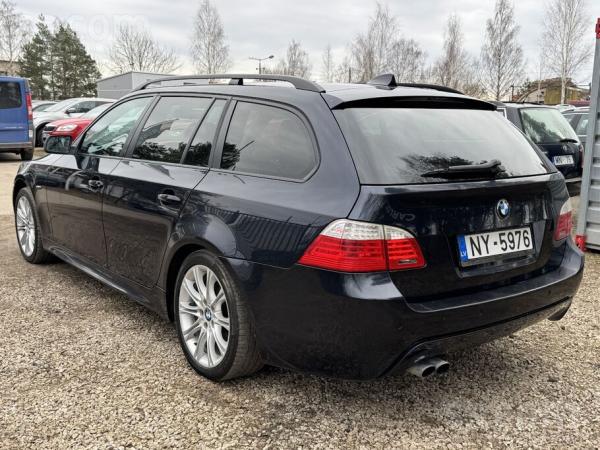 Blue BMW 530 2007 in Riga, with an engine capacity of 3.00 L and mileage of 286 thousand km for 5000 €, photo 6 on AUTOMOTO.COM.LV