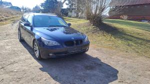 Blue BMW 530 2007 in Vilnius, with an engine capacity of 3.00 L and mileage of 323 thousand km for 4050 €, photo 10 on AUTOMOTO.COM.LV