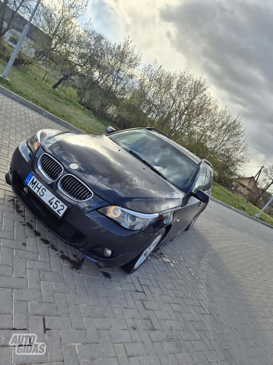 Zils BMW 530 2007 Ukmergė, ar dzinēja tilpumu 3.00 L un nobraukumu 406 tūkst. km par 4200 €, foto 1 vietnē AUTOMOTO.COM.LV
