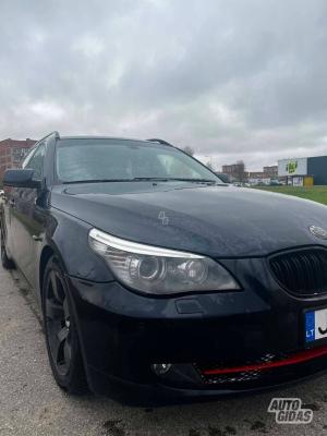 Blue BMW 530 2007 in Mazeikiai, with an engine capacity of 3.00 L and mileage of 420 thousand km for 4600 €, photo 6 on AUTOMOTO.COM.LV