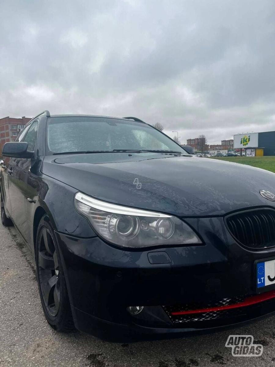 Blue BMW 530 2007 in Mazeikiai, with an engine capacity of 3.00 L and mileage of 420 thousand km for 4600 €, photo 6 on AUTOMOTO.COM.LV
