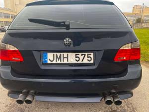 Blue BMW 530 2007 in Mazeikiai, with an engine capacity of 3.00 L and mileage of 420 thousand km for 4600 €, photo 9 on AUTOMOTO.COM.LV