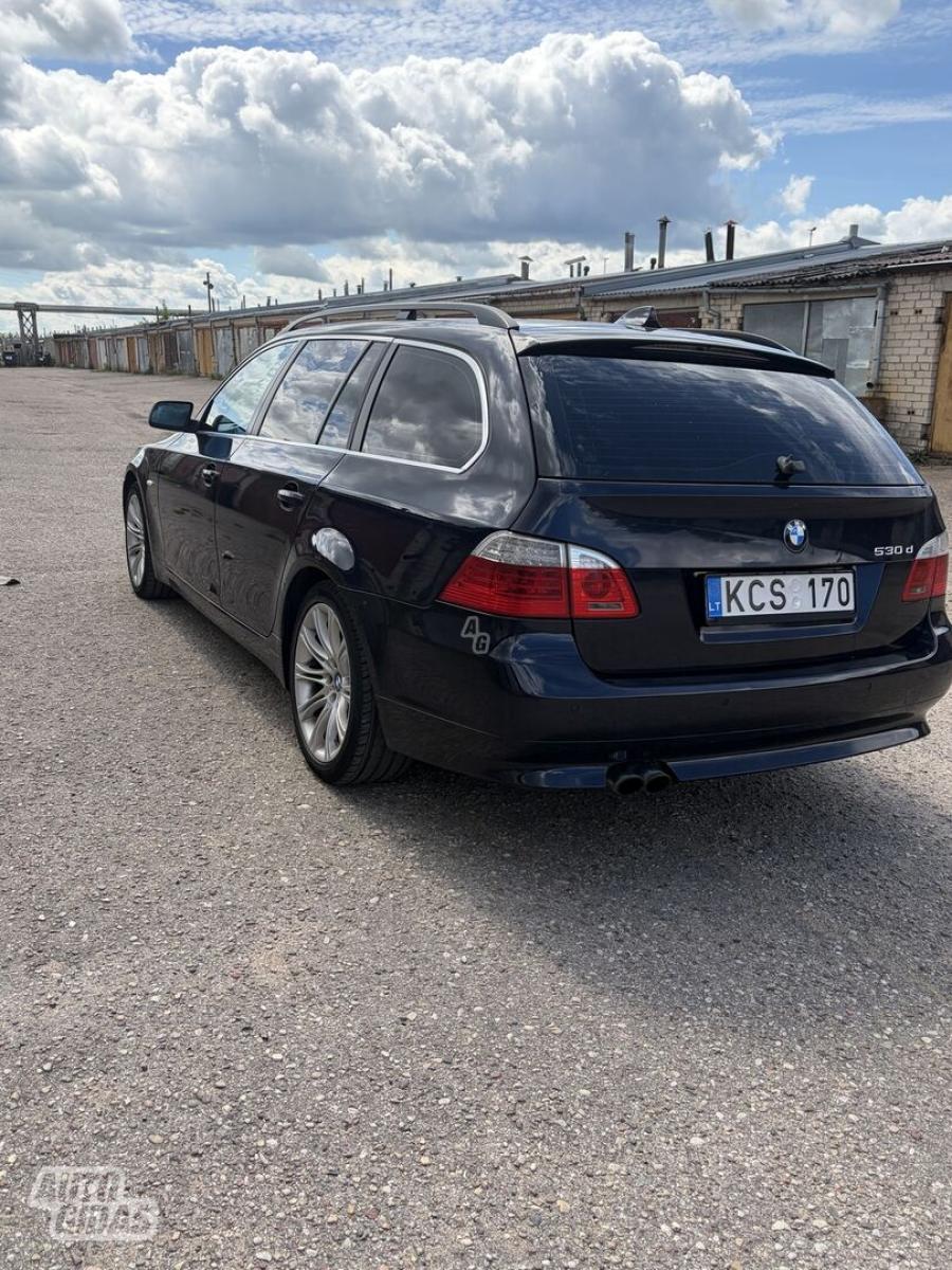 Zils BMW 530 2007 Panevēža, ar dzinēja tilpumu 3.00 L un nobraukumu 300 tūkst. km par 2900 €, foto 3 vietnē AUTOMOTO.COM.LV