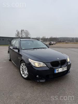 Blue BMW 530 2007 in Tukums, with an engine capacity of 3.00 L and mileage of 360 thousand km for 5490 €, photo  on AUTOMOTO.COM.LV