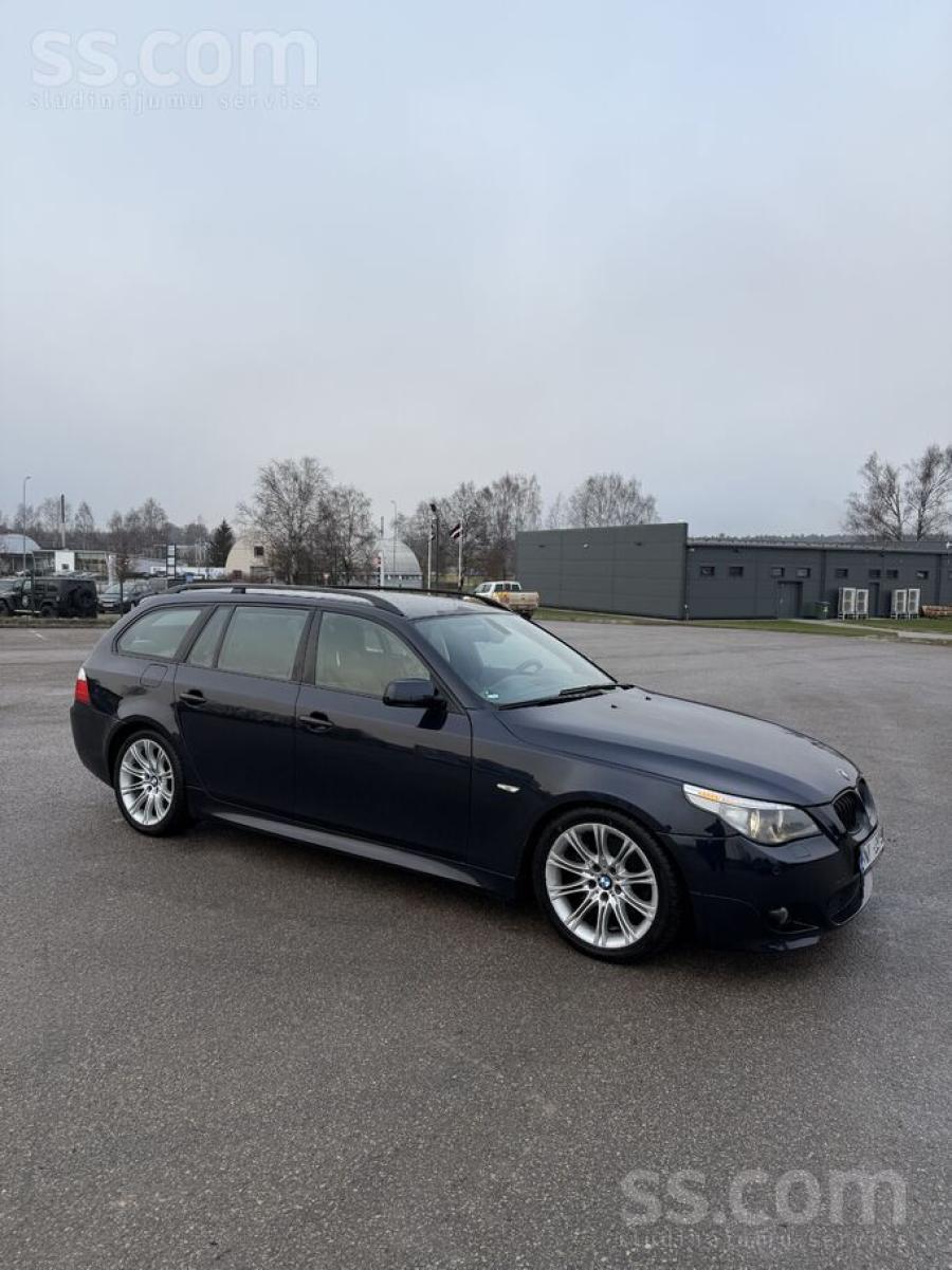 Zils BMW 530 2007 Tukums, ar dzinēja tilpumu 3.00 L un nobraukumu 360 tūkst. km par 5490 €, foto 4 vietnē AUTOMOTO.COM.LV