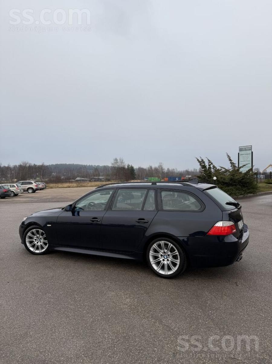 Zils BMW 530 2007 Tukums, ar dzinēja tilpumu 3.00 L un nobraukumu 360 tūkst. km par 5490 €, foto 10 vietnē AUTOMOTO.COM.LV