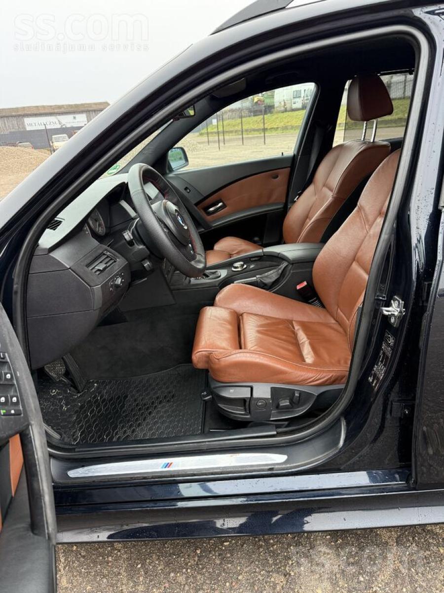 Zils BMW 530 2007 Tukums, ar dzinēja tilpumu 3.00 L un nobraukumu 360 tūkst. km par 5490 €, foto 24 vietnē AUTOMOTO.COM.LV