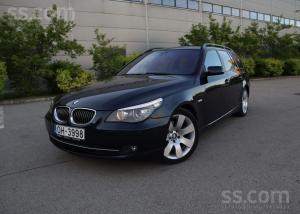 Синий БМВ 530 2007 в Рига, объемом двигателя 3.00 л и пробегом 367 тыс. км за 5490 €, фото  на AUTOMOTO.COM.LV