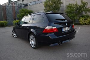 Blue BMW 530 2007 in Riga, with an engine capacity of 3.00 L and mileage of 367 thousand km for 5490 €, photo 5 on AUTOMOTO.COM.LV