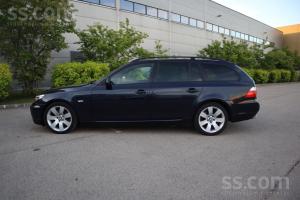 Blue BMW 530 2007 in Riga, with an engine capacity of 3.00 L and mileage of 367 thousand km for 5490 €, photo 6 on AUTOMOTO.COM.LV