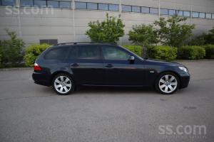 Blue BMW 530 2007 in Riga, with an engine capacity of 3.00 L and mileage of 367 thousand km for 5490 €, photo 7 on AUTOMOTO.COM.LV