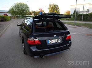 Blue BMW 530 2007 in Riga, with an engine capacity of 3.00 L and mileage of 367 thousand km for 5490 €, photo 8 on AUTOMOTO.COM.LV