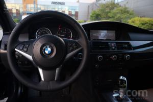 Blue BMW 530 2007 in Riga, with an engine capacity of 3.00 L and mileage of 367 thousand km for 5490 €, photo 23 on AUTOMOTO.COM.LV
