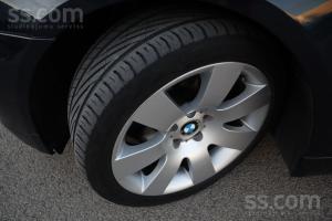 Blue BMW 530 2007 in Riga, with an engine capacity of 3.00 L and mileage of 367 thousand km for 5490 €, photo 35 on AUTOMOTO.COM.LV