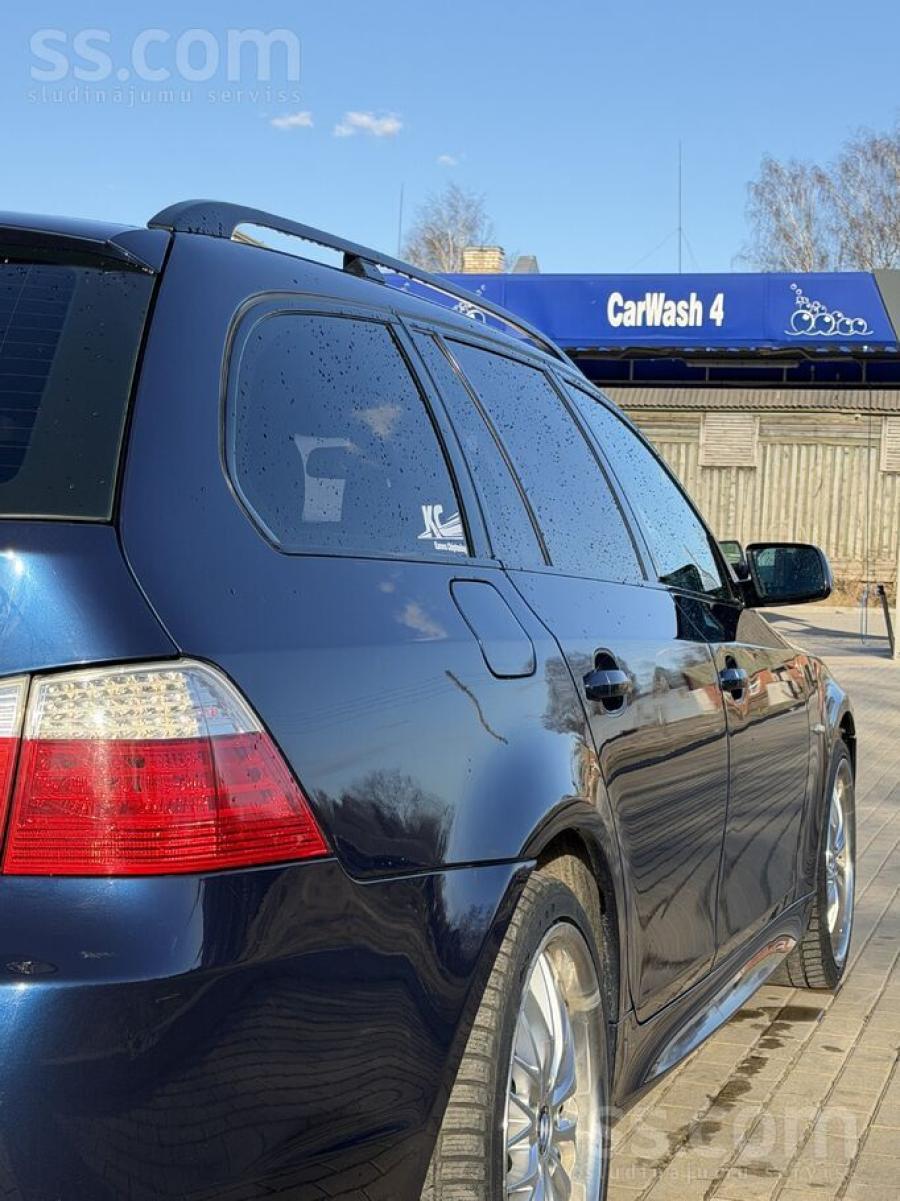 Синий БМВ 530 2007 в Резекне, объемом двигателя 3.00 л и пробегом 412 тыс. км за 4850 €, фото 6 на AUTOMOTO.COM.LV