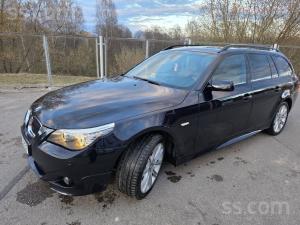 Blue BMW 530 2007 in Daugavpils, with an engine capacity of 3.00 L and mileage of 0 thousand km for 6950 €, photo 3 on AUTOMOTO.COM.LV