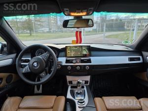 Blue BMW 530 2007 in Daugavpils, with an engine capacity of 3.00 L and mileage of 0 thousand km for 6950 €, photo 7 on AUTOMOTO.COM.LV