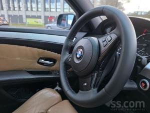 Blue BMW 530 2007 in Daugavpils, with an engine capacity of 3.00 L and mileage of 0 thousand km for 6950 €, photo 10 on AUTOMOTO.COM.LV