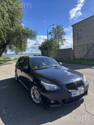 Zils BMW 530 2007 Liepāja, ar dzinēja tilpumu 3.00 L un nobraukumu 400 tūkst. km par 5300 €, foto  vietnē AUTOMOTO.COM.LV