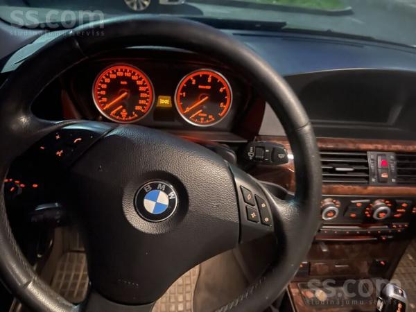 Zils BMW 530 2007 Rīga, ar dzinēja tilpumu 3.00 L un nobraukumu 306 tūkst. km par 5800 €, foto 5 vietnē AUTOMOTO.COM.LV