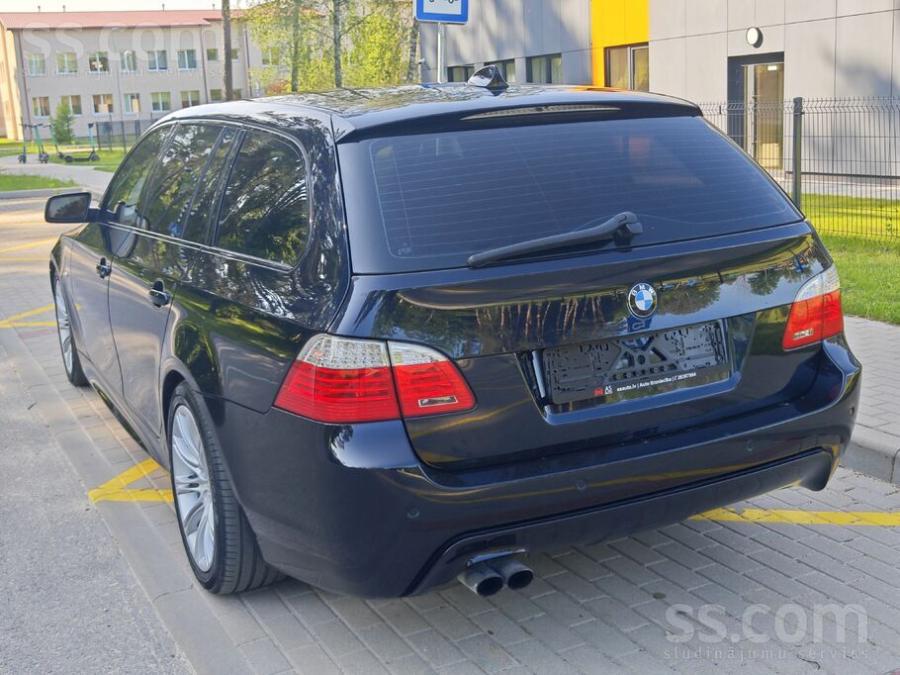 Zils BMW 530 2008 Ogre, ar dzinēja tilpumu 3.00 L un nobraukumu 299 tūkst. km par 6500 €, foto 6 vietnē AUTOMOTO.COM.LV