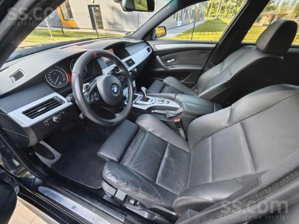 Zils BMW 530 2008 Ogre, ar dzinēja tilpumu 3.00 L un nobraukumu 299 tūkst. km par 6500 €, foto 9 vietnē AUTOMOTO.COM.LV